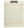 Library Card Large To-Do Notepad | Cream | 150 Sheets – Graphique de France