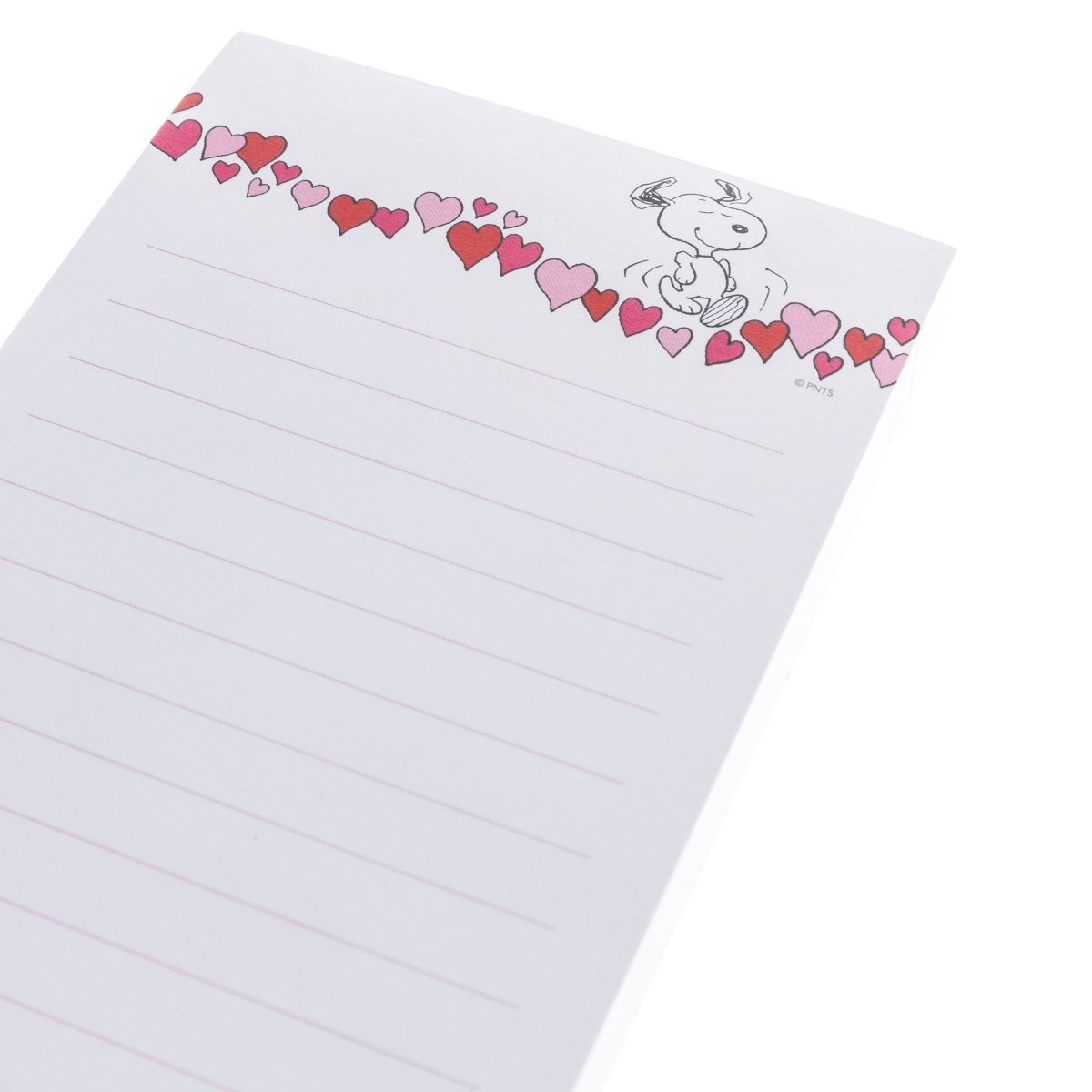 Snoopy Jot It Down Magnetic Notepad | White & Pink | 100 Sheets ...