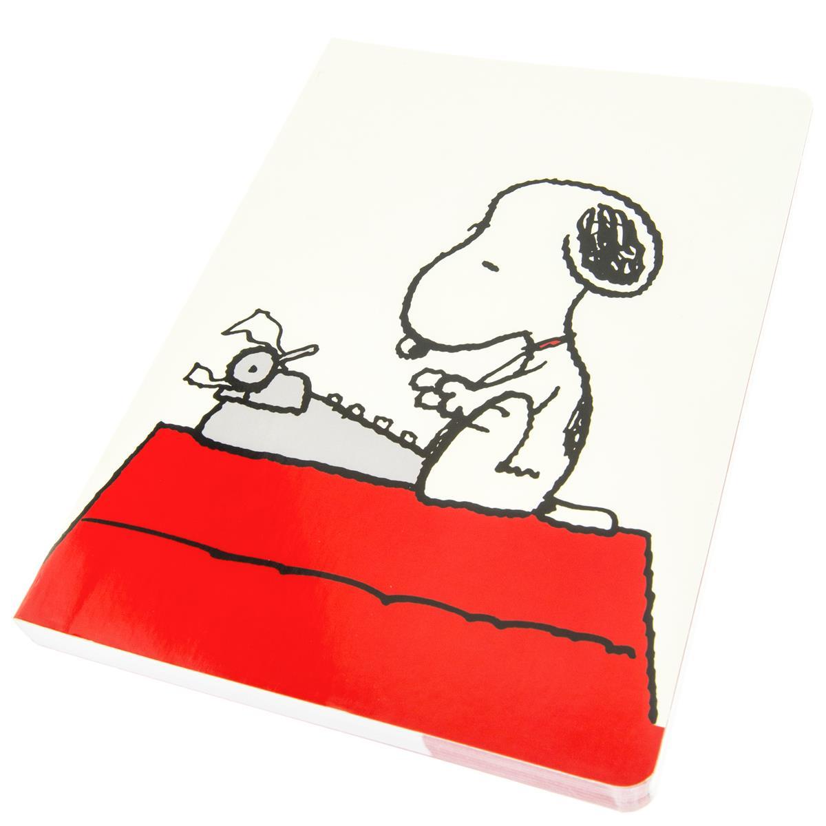 Snoopy Typewriter Journal | White | 6 x 8 | Softcover | 200 Lined Pages ...