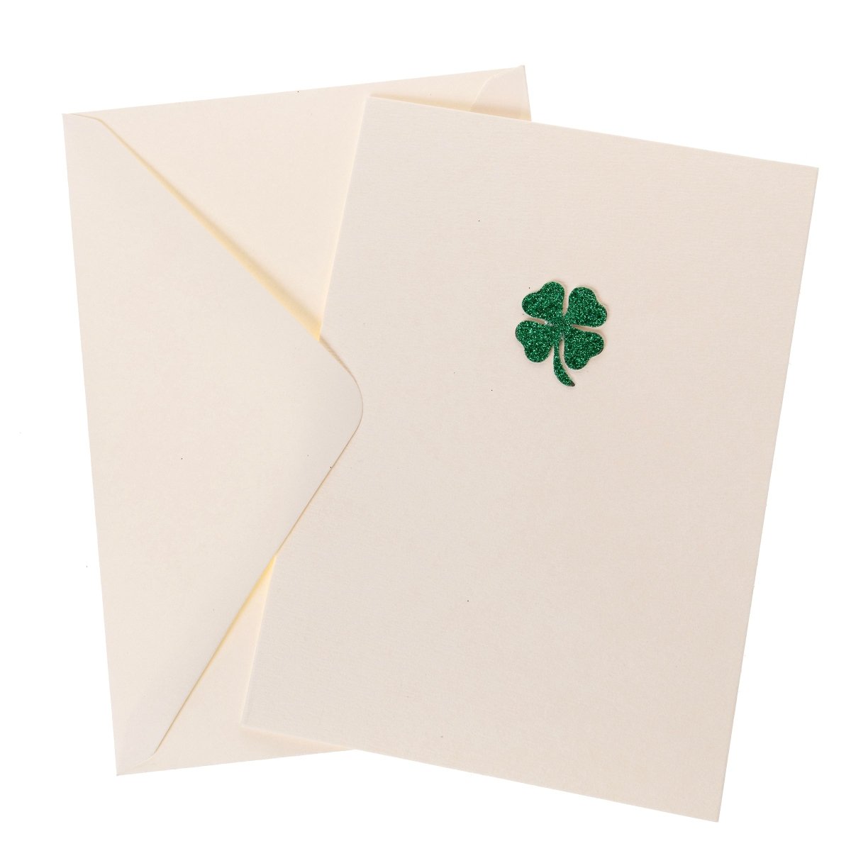 Clover Handmade Blank Card | 1 ct | Cream | Includes Envelope ...