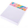 Ettavee Brushstrokes Jotter Notepad | White & Multicolor | 250 Sheets ...