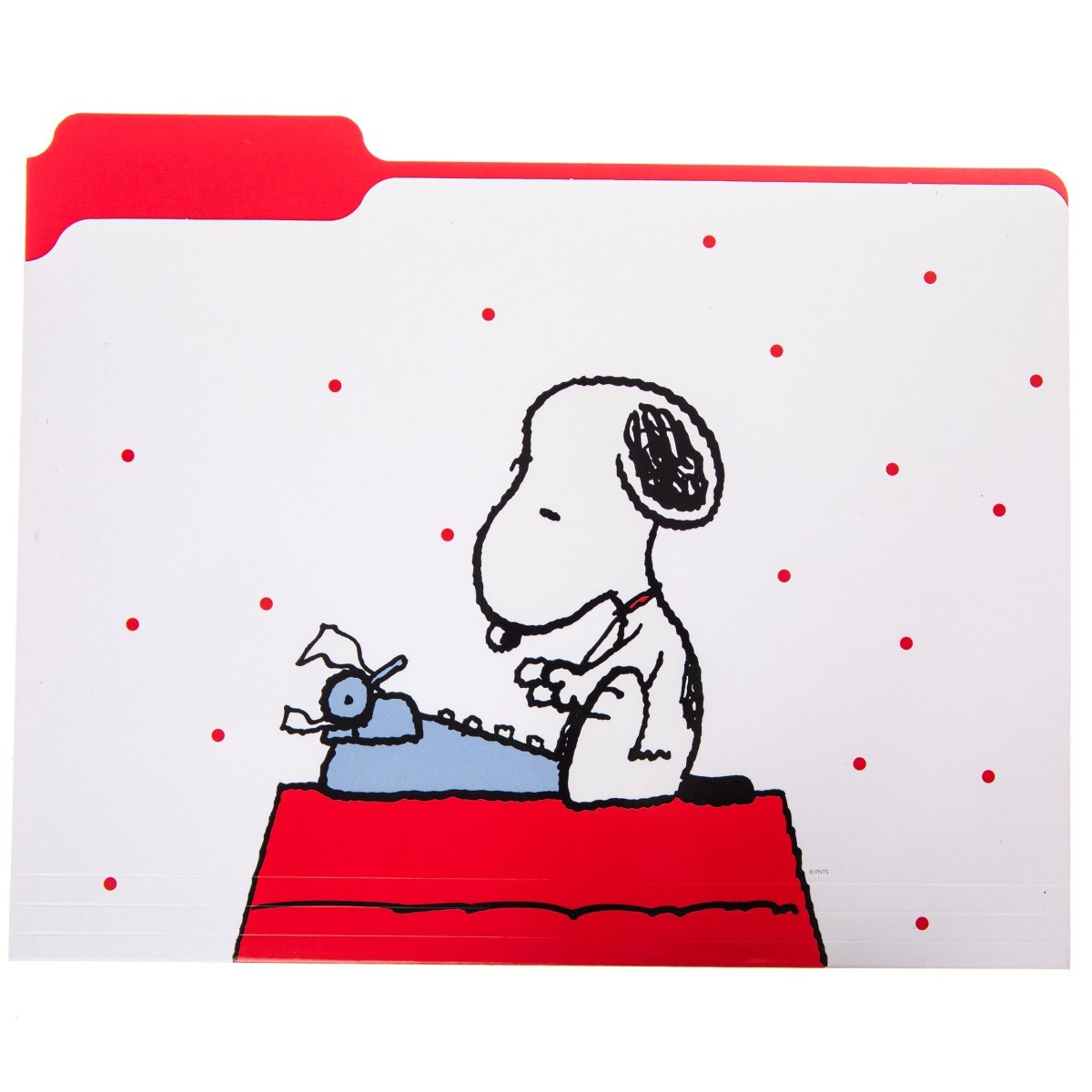 Snoopy File Folder Set | 9 ct | White & Red | Peanuts Collection ...