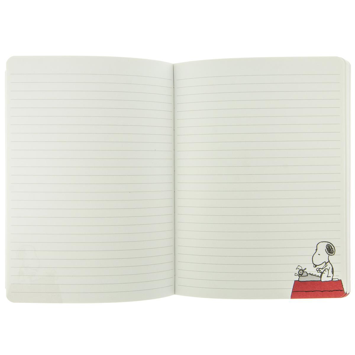 Snoopy Typewriter Journal | White | 6 x 8 | Softcover | 200 Lined Pages ...
