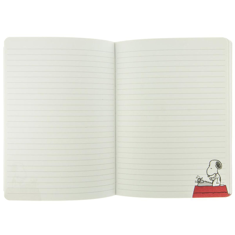Snoopy Typewriter Journal | White | 6 x 8 | Softcover | 200 Lined Pages ...