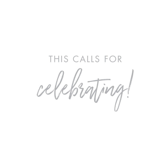 Retro Cocktail Congratulations Card | 1 ct | White | Includes Envelope ...