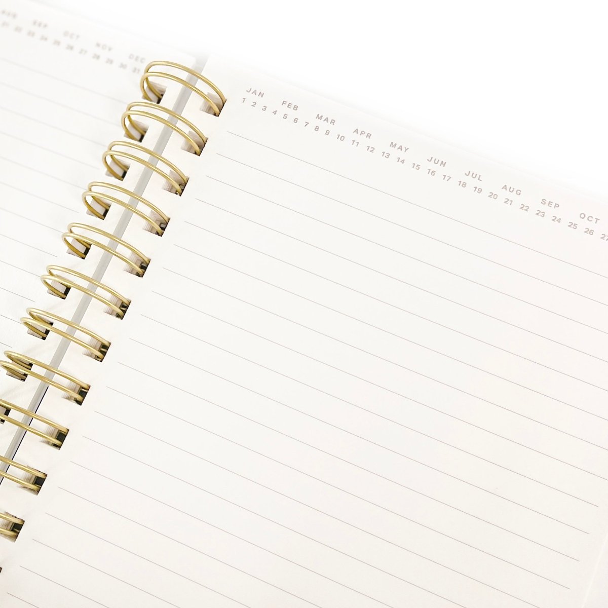 Sparkle Spiral Journal | White & Gold | 6 x 8 | Hardcover | 160 Lined ...