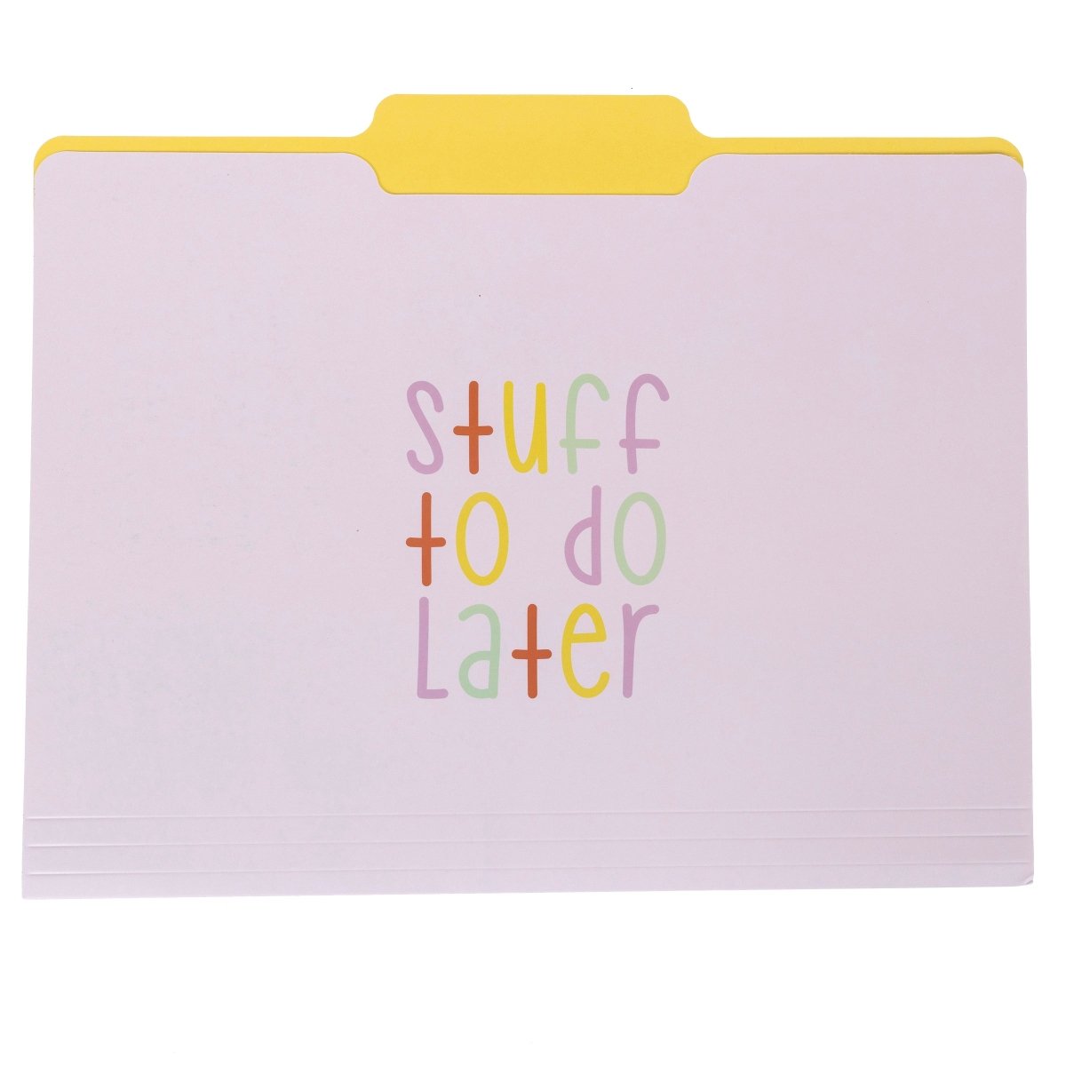 Trying My Best File Folder Set | 9 ct | Pink & Multicolor – Graphique ...